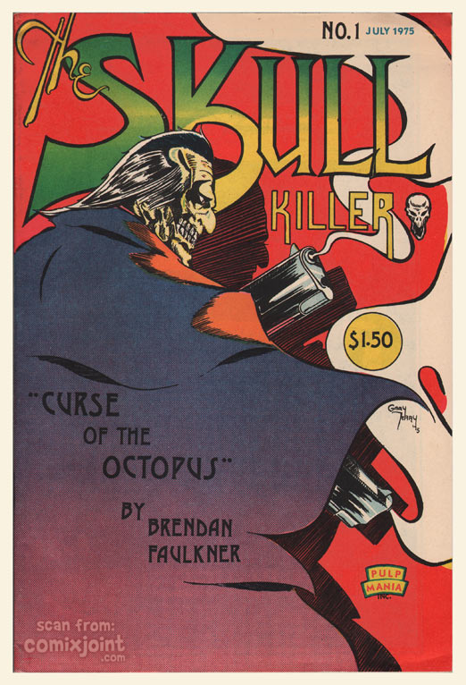 The Skull Killer "Curse of the Octupus" at Comixjoint.com